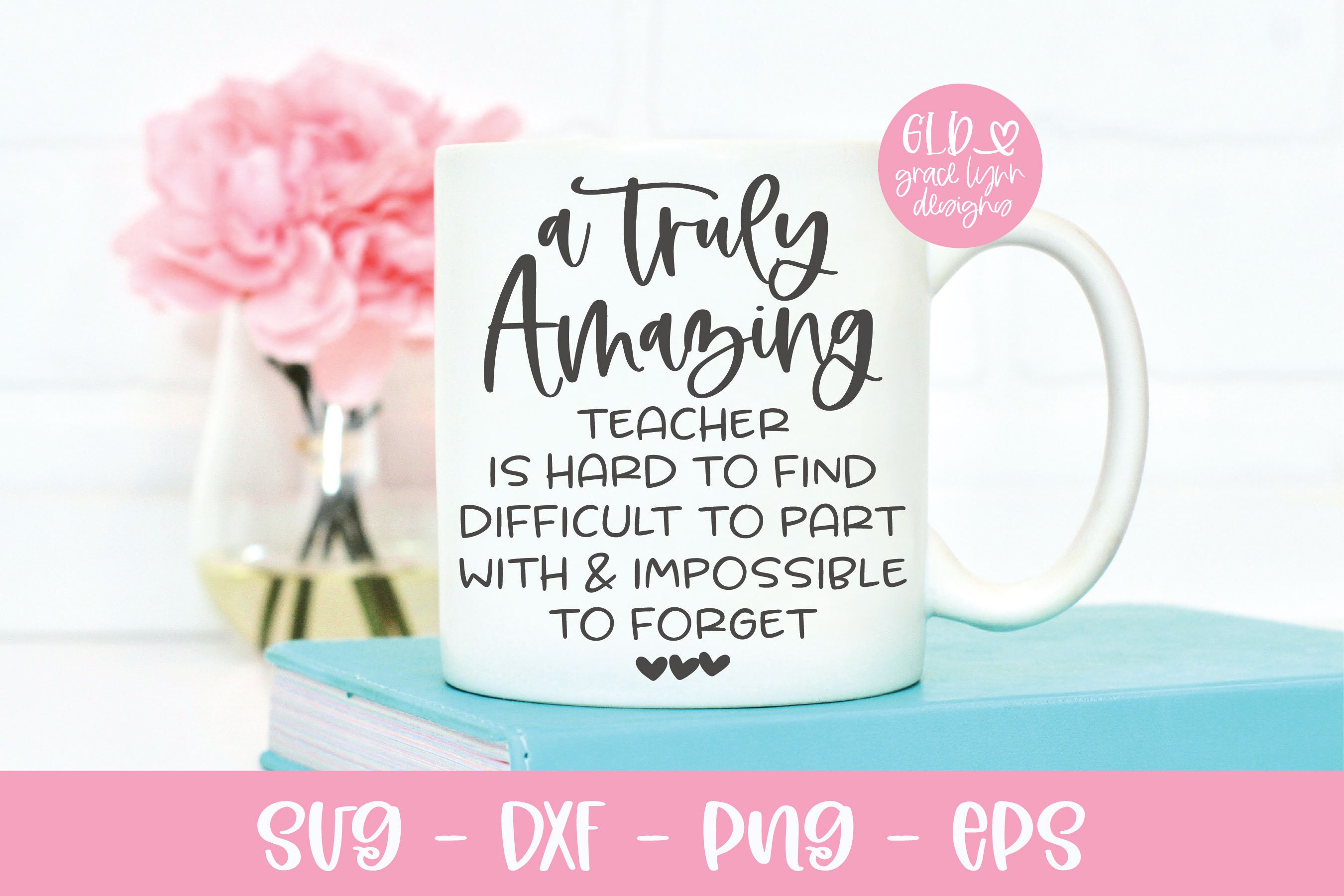 A Truly Amazing Teacher Is Hard To Find Teacher Digital Cut | Etsy