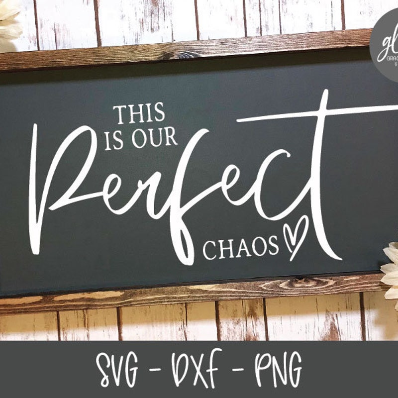 Our Perfect Chaos Svg - Etsy