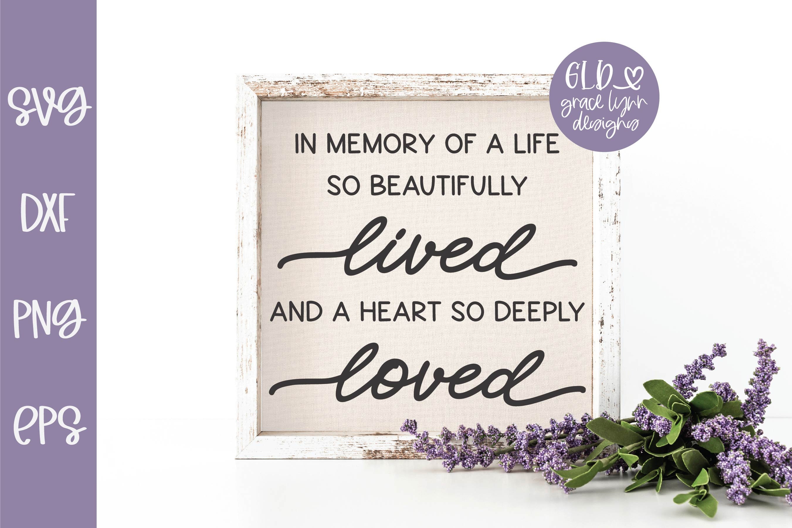 Memorial Quotes SVG Bundle | 16 Memorial SVG Sign Designs | Funeral Svg ...
