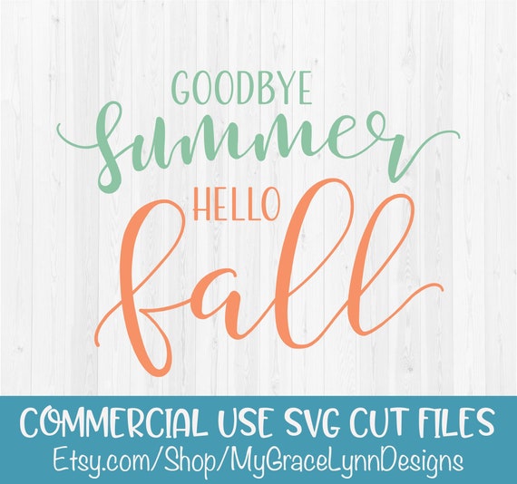Goodbye Summer Hello Fall