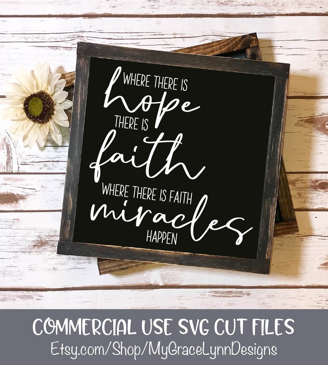 Where There is Hope There is Faith Where There is Faith Miracles Happen ...