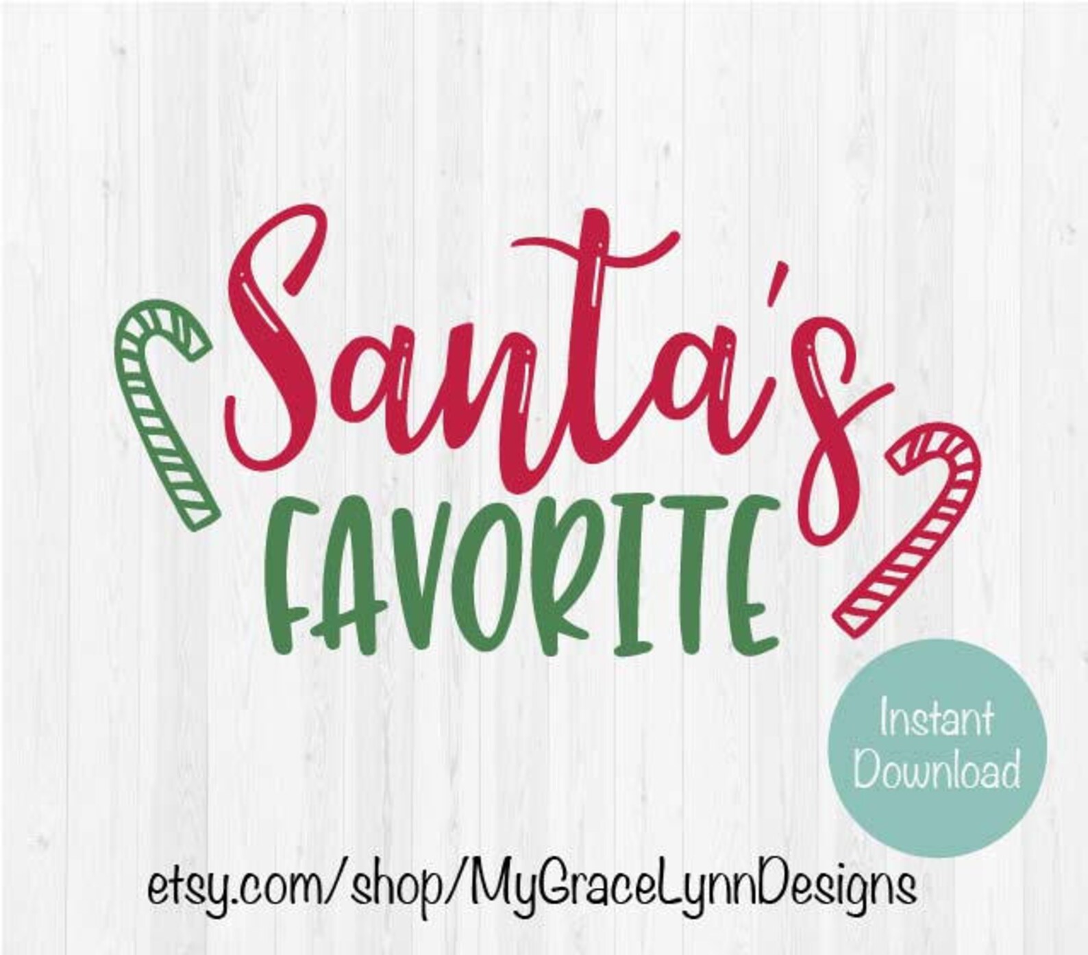 Santa's Favorite SVG Cut Files - Etsy
