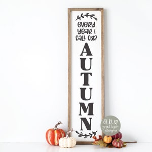 Fall Mini Bundle VOL. 3 - 5 Vertical Fall DIGITAL Cut Files - Svg, Dxf ...