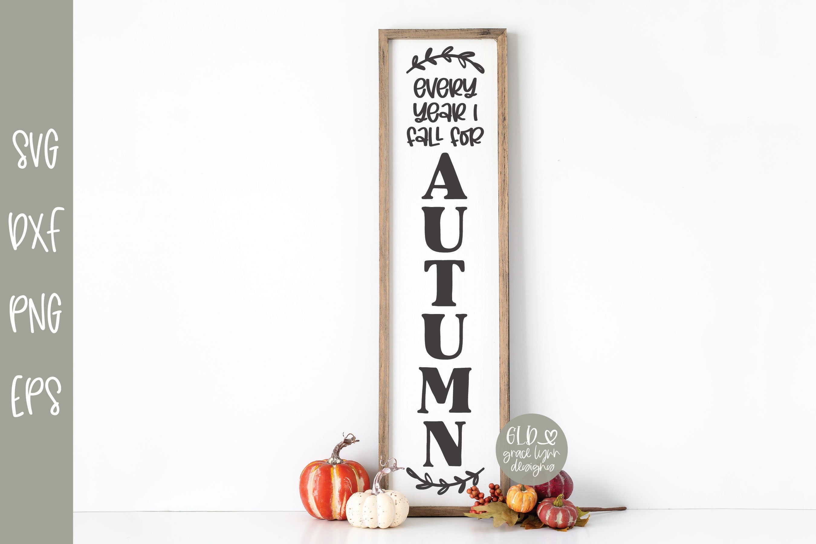 Fall Mini Bundle VOL. 3 5 Vertical Fall DIGITAL Cut Files - Etsy