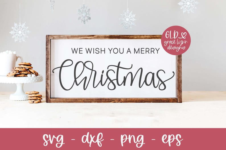 Farmhouse Christmas Sign SVG Bundle, Christmas Quote SVG, Christmas SVG ...