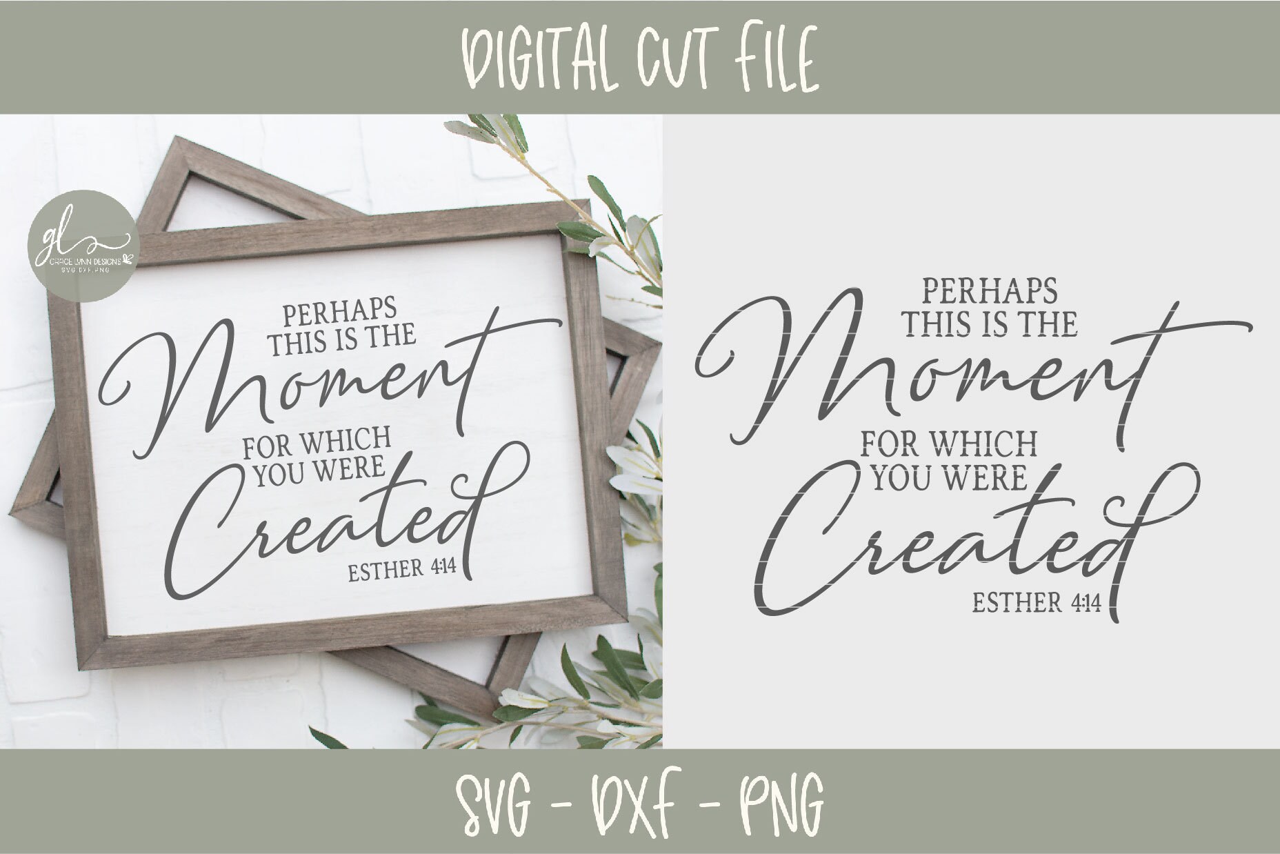 Scripture Bundle Vol. 4 6 Digital Cut Files SVG DXF & PNG - Etsy