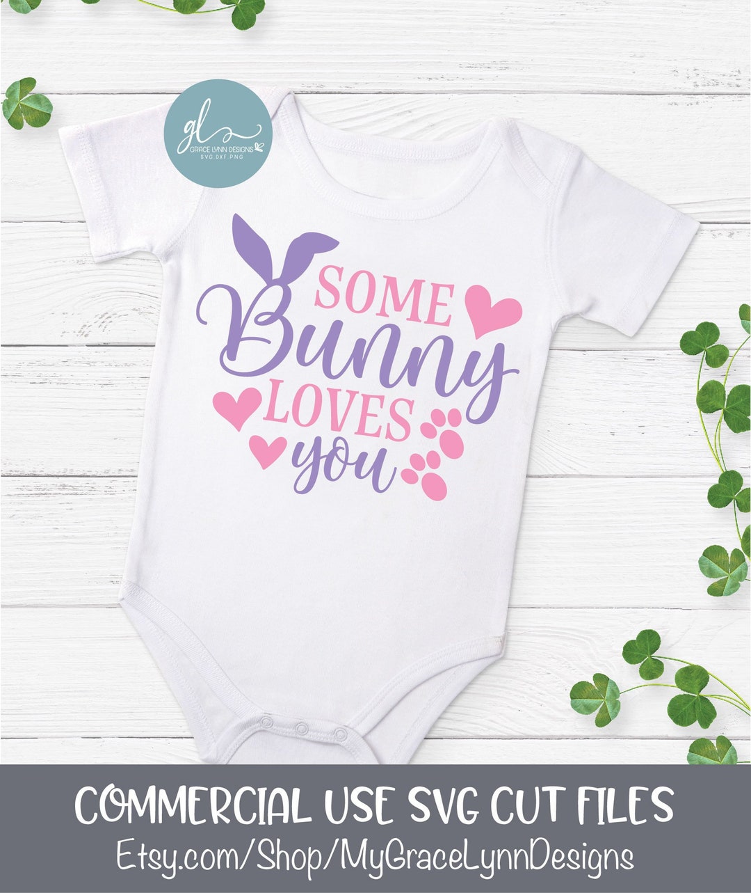 Some Bunny Loves You - Easter Digital Cut File - SVG, DXF & PNG - Etsy