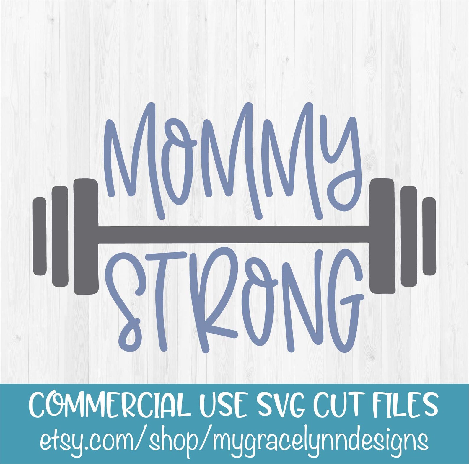 Mommy Strong Fitness Life SVG Cut File - Etsy
