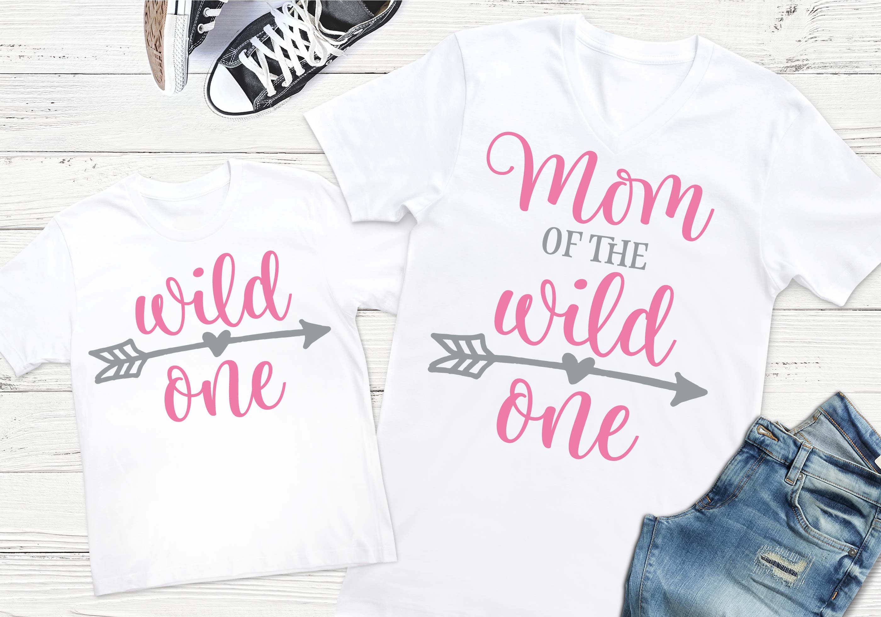 Wild One, Mom of the Wild One, Dad of the Wild One - First Birthday SVG ...