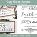 Sign Maker Bundle Home Sign Svg Bundle Farmhouse Quotes - Etsy