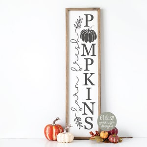 Fall Mini Bundle VOL. 2 - 5 Vertical Fall DIGITAL Cut Files - Svg, Dxf ...
