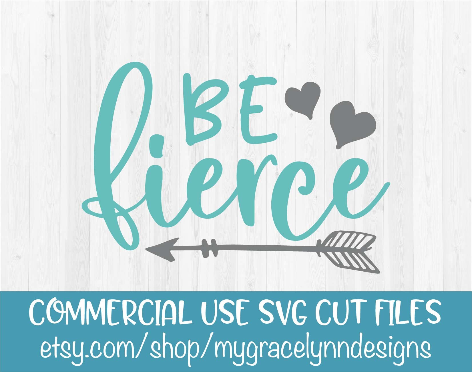 Be Fierce Digital Cut File SVG DXF & PNG | Etsy