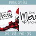 Holiday Teacher Bundle 18 Designs Digital Cutting Files - Etsy