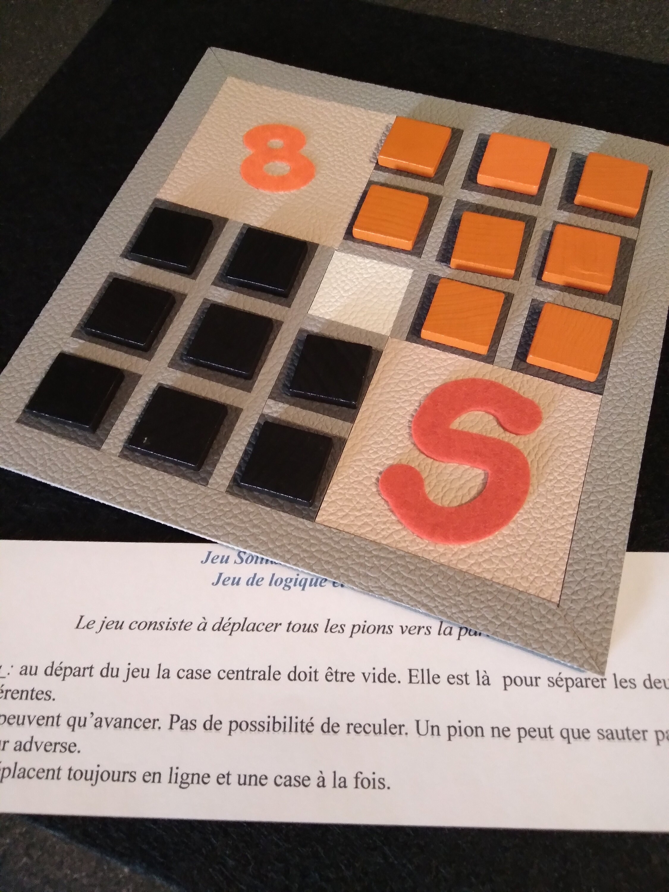 Game of 8 Enemies Board Made by My Soibs in Marquetry Solitaire Game ...