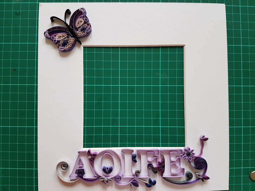 Personalised Mothers Day Gift,paper Quilling Picture Frame, Friends ...