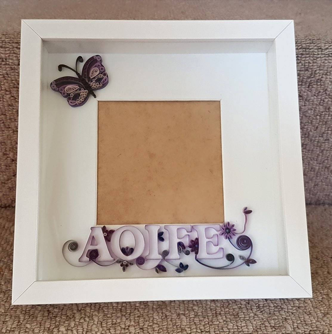 Personalised Mothers Day Gift,paper Quilling Picture Frame, Friends ...