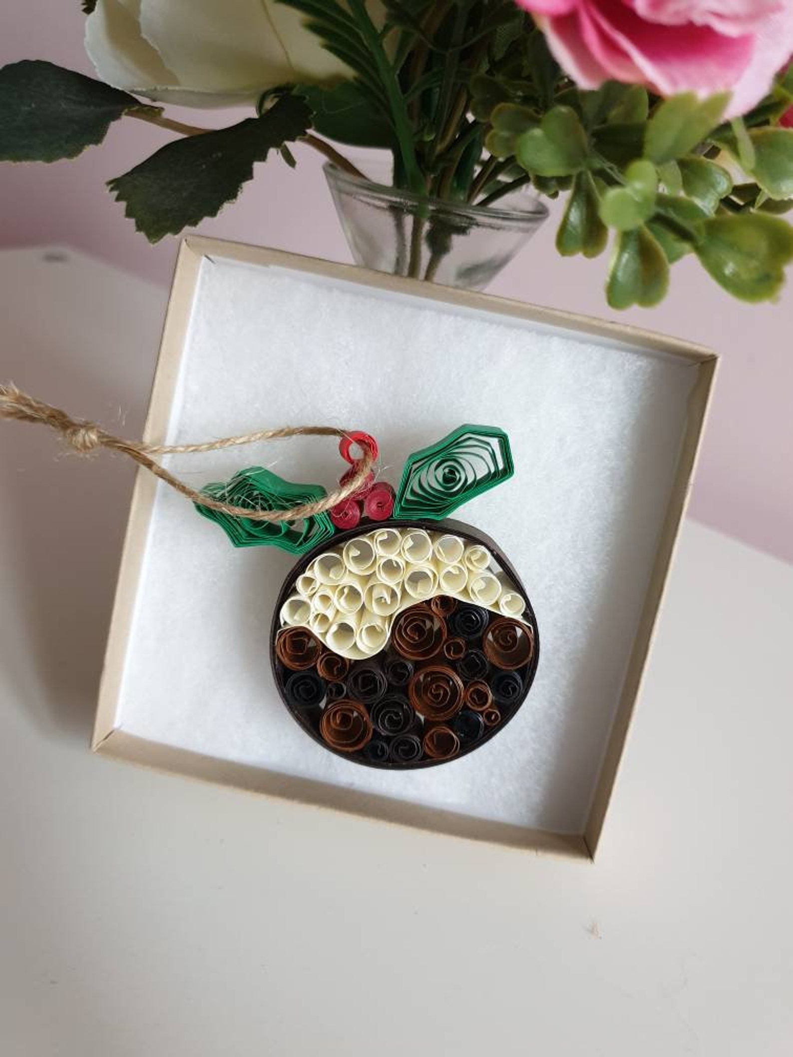 Christmas Pudding Tree Decoration Christmas Tree Decoration - Etsy UK