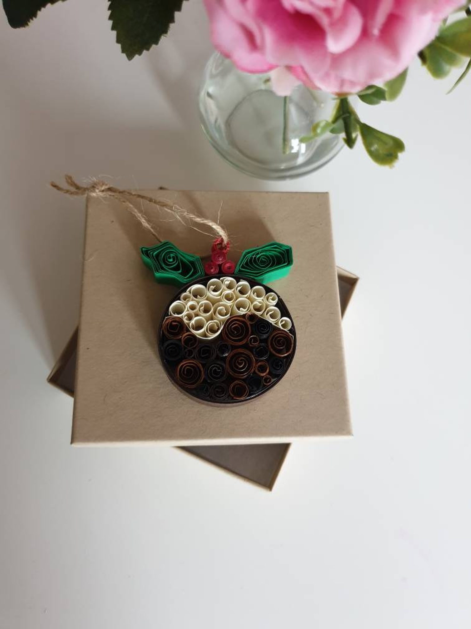 Christmas Pudding Tree Decoration Christmas Tree Decoration - Etsy