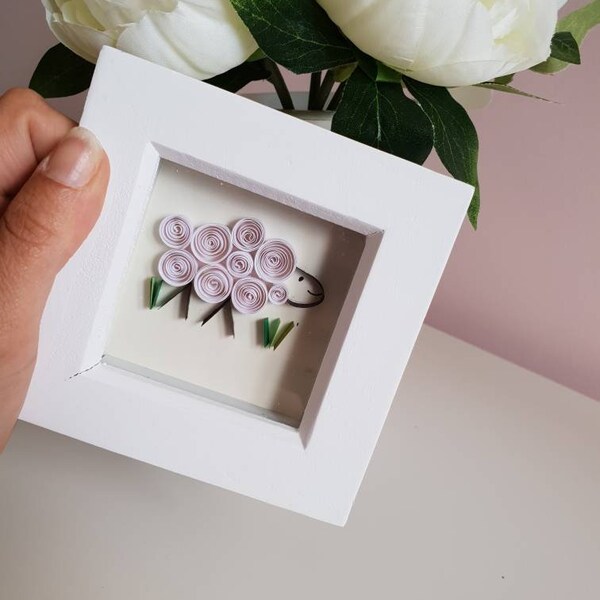 Quilled Sheep - Etsy UK