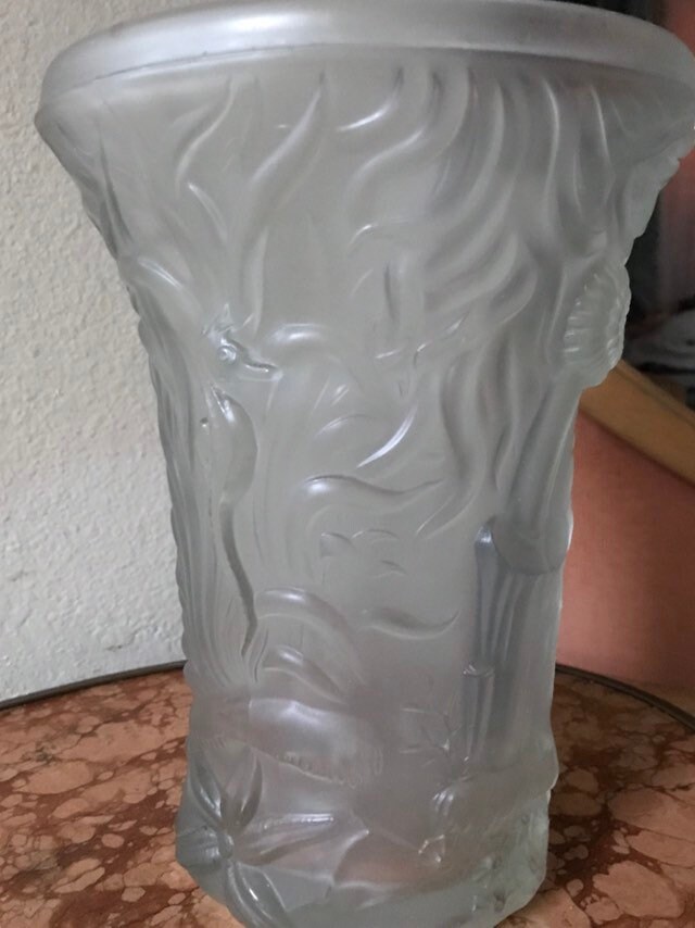 Josef Inwald Borolac marine Life Sea Vase Art Glass - Etsy