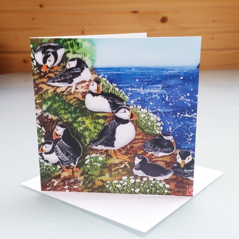 Coastal Art Cards Multipack of 5, Coastal Art Cards, Coastal Greeting ...
