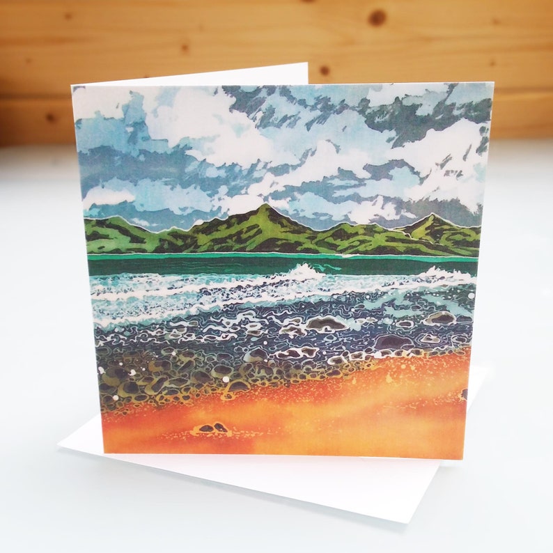 Coastal Art Cards Multipack of 5, Coastal Art Cards, Coastal Greeting ...