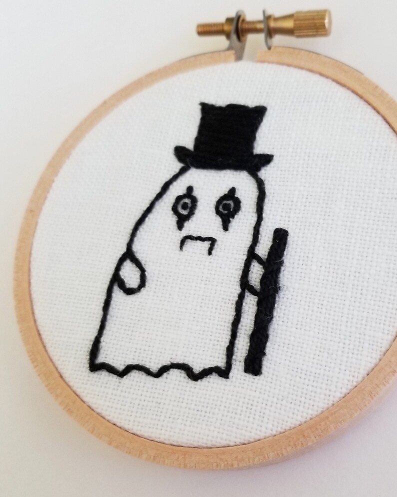 Alice Cooper Ghost Hand Embroidery. Classic Rock Artwork. - Etsy