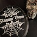 Glamour Ghoul Wood Sign Black Wall Plaque Spooky Girl Decor Halloween ...