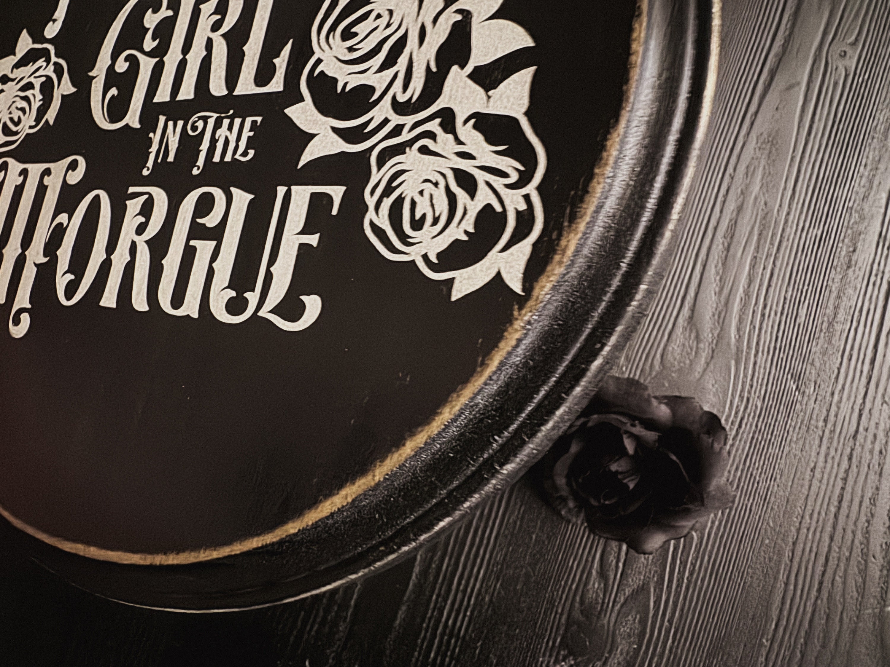 Prettiest Girl in the Morgue Wood Plaque Gothic Wall Sign Dark Home ...