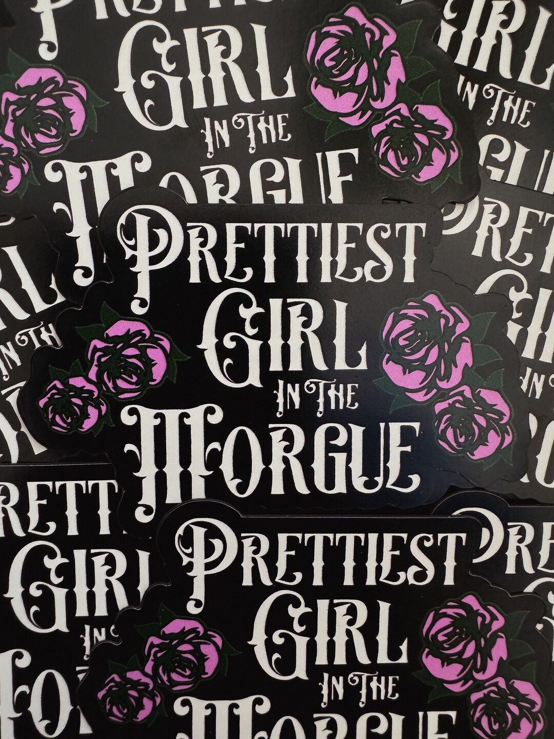 Cute Morbid Fridge Magnet Prettiest Girl in the Morgue 3x2 Whimsigoth ...