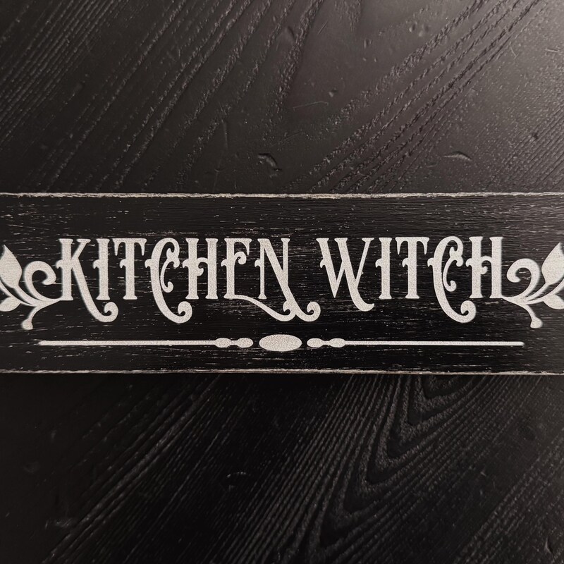 Kitchen Witch Sign - Etsy