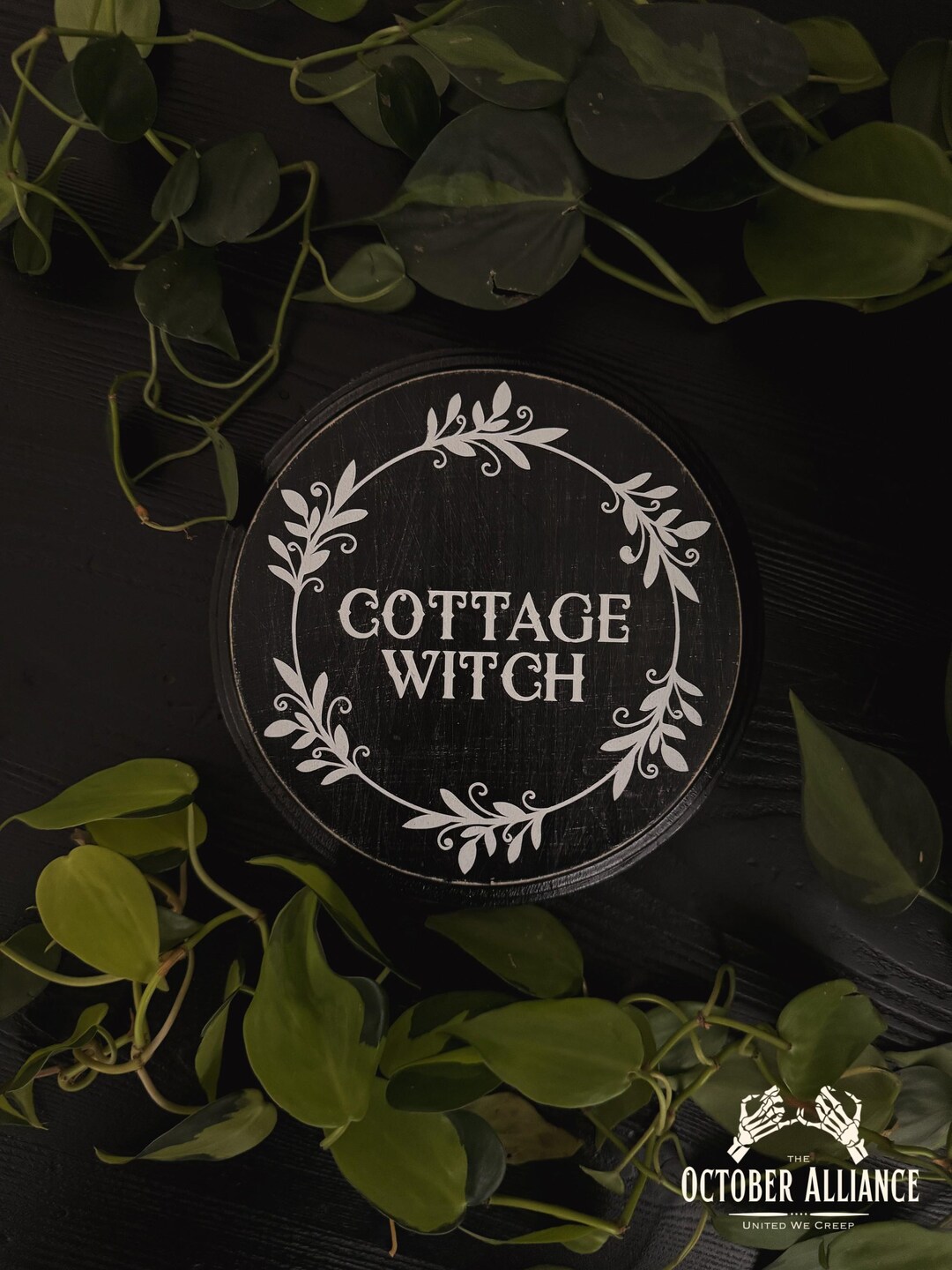 Cottage Witch Wood Sign: Dark Cottagecore Wall Decor, Witchy Home - Etsy
