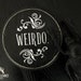 Weirdo Wood Wall Plaque: Gothic Home Decor, Gallery Wall Art - Etsy
