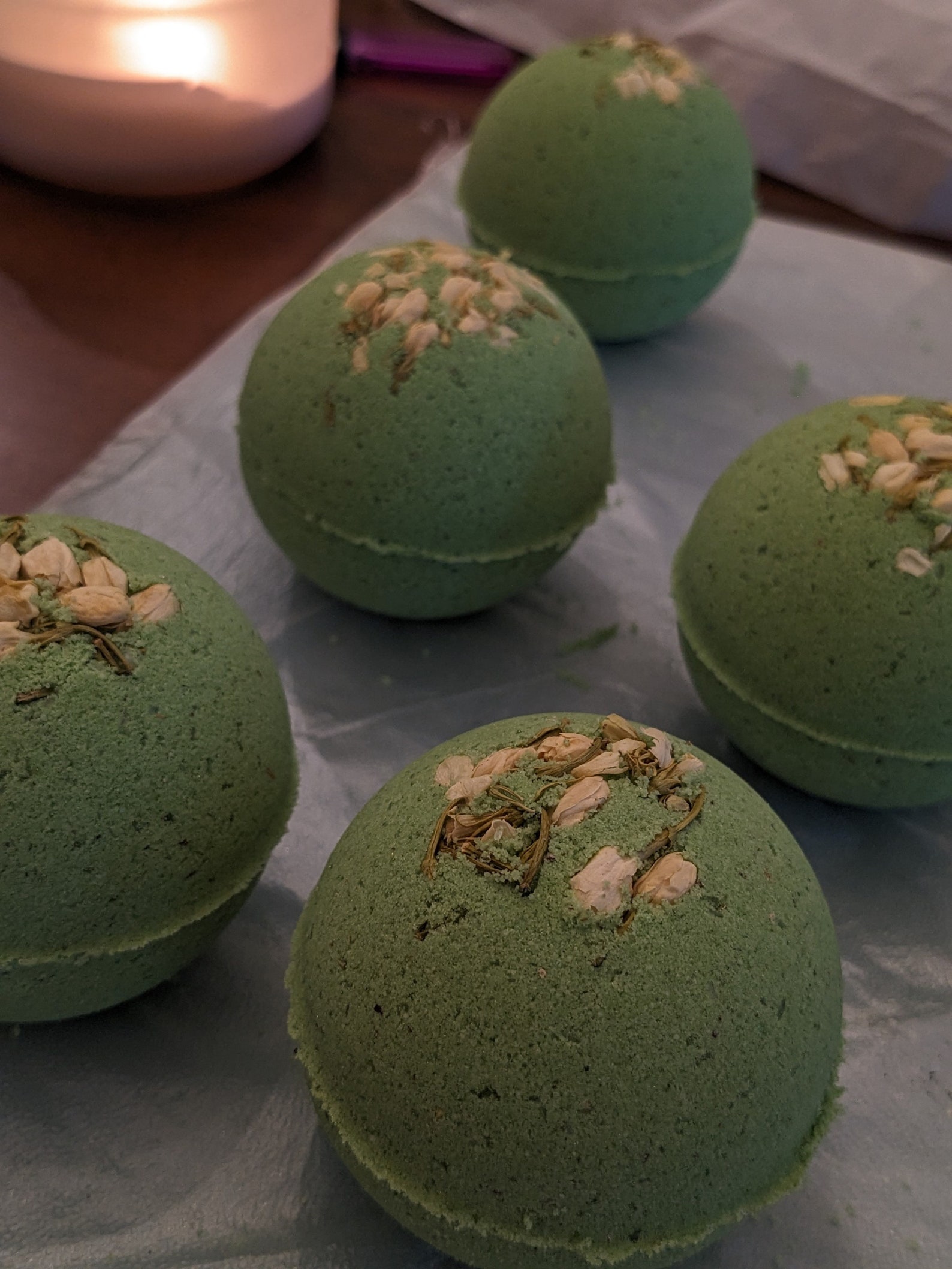 Eucalyptus Forest Bath Bomb Sage Green Bath Bomb - Etsy