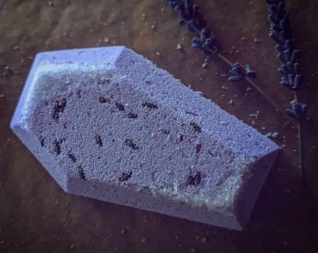Lavender Coffin Bomb | Lavender Botanicals | Lavender Essential Oil ...