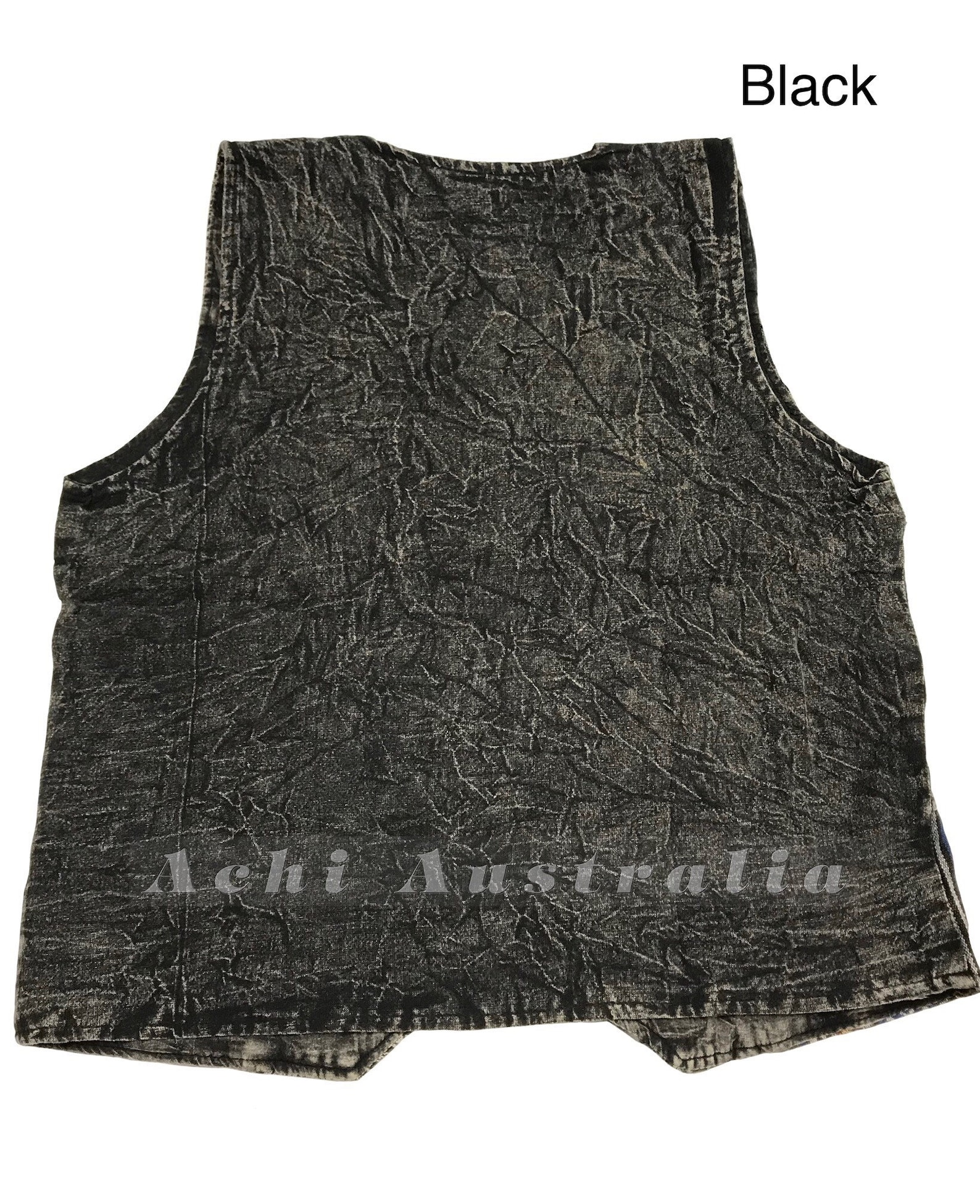 Hippie Cotton Patch Vest - Etsy