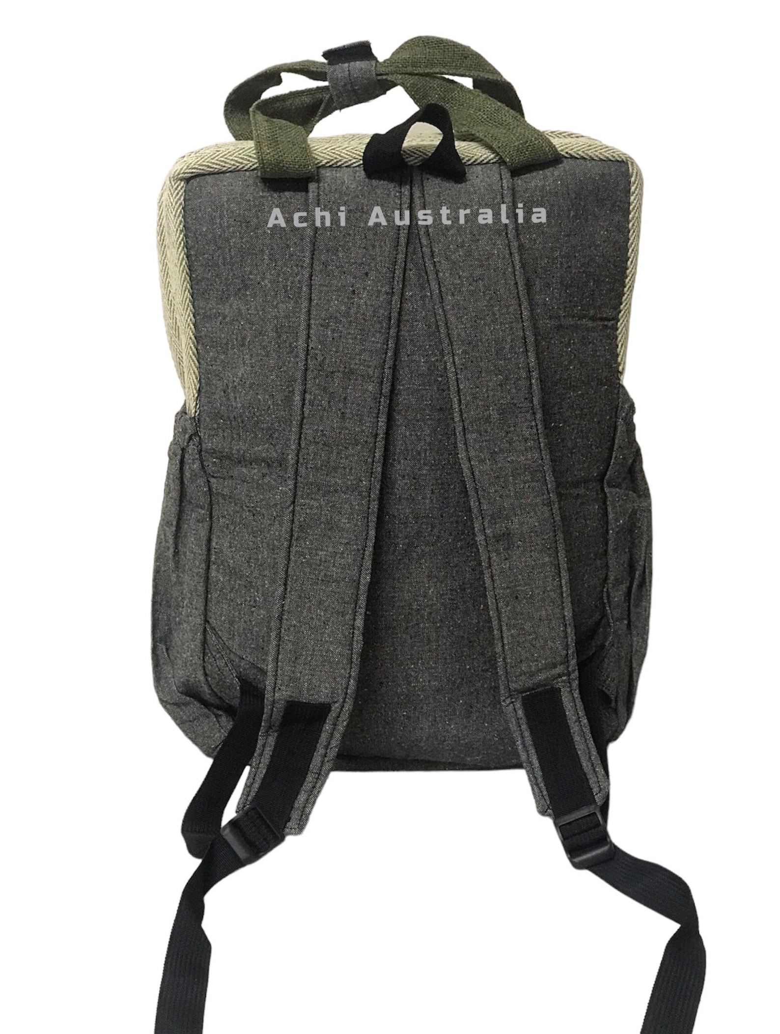 Multi Pocketshemp/ Cotton Backpack - Etsy