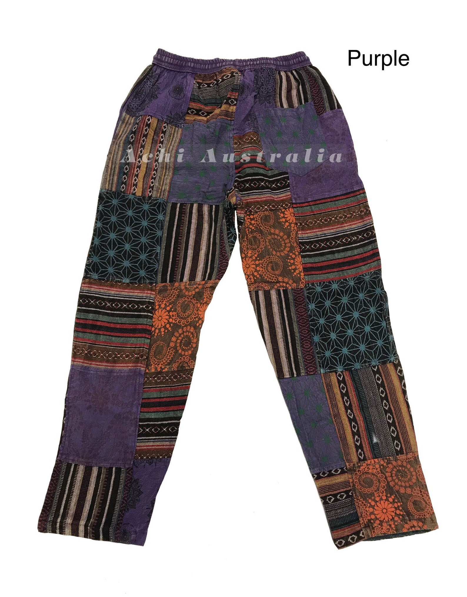 Hippie Patchwork Pants ( New Arrival) - Etsy