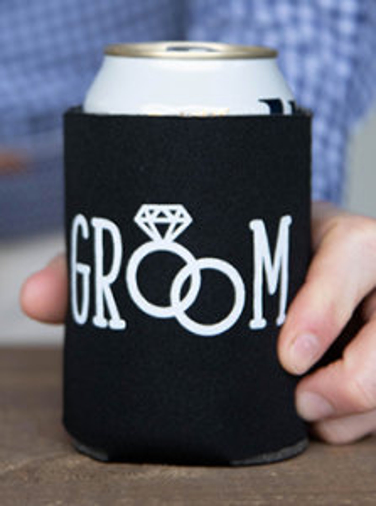Custom Retro Vinyl Record Can Cooler, Wedding Favors - Etsy