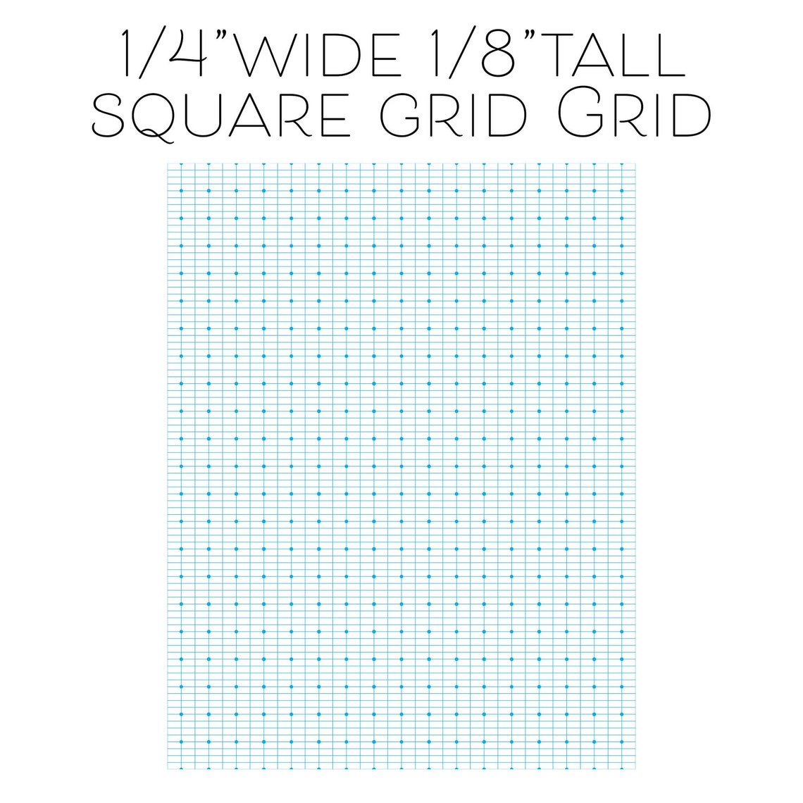 Printable Grid Paper PDF Dot Grid Graphing Paper Digital Graph Paper ...