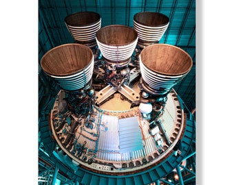 Rocket Engine Poster - Etsy