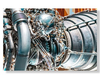 Rocket Engine Poster | Etsy