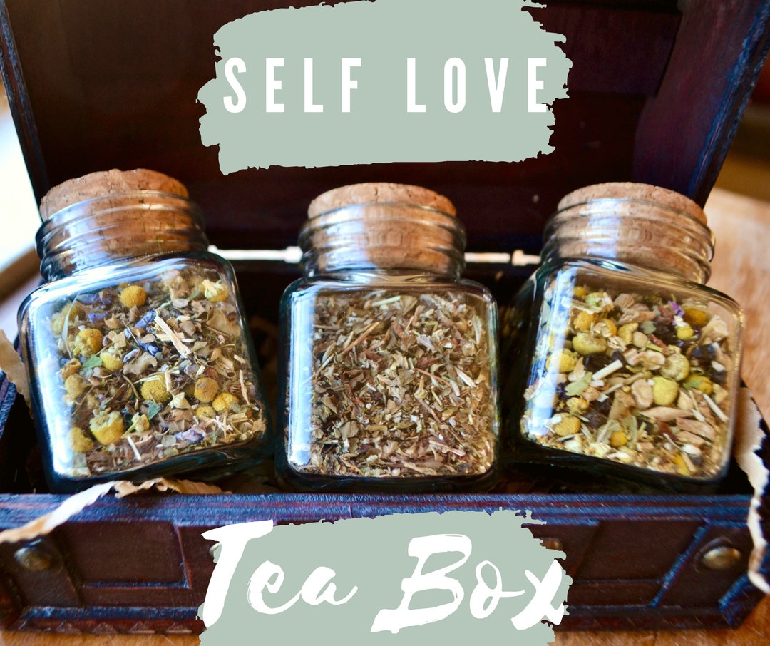 Large Self Care Herbal Box Set | Anxietea , Positivitea , Immunitea ...