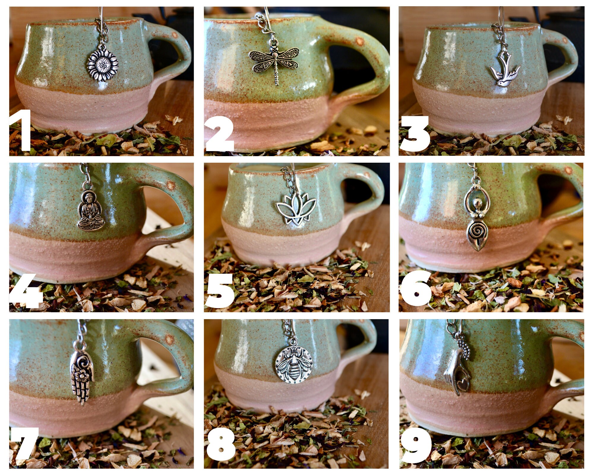 Self Care Herbal Tea & Tea Ball Box Set / Anxietea , Positivitea ...