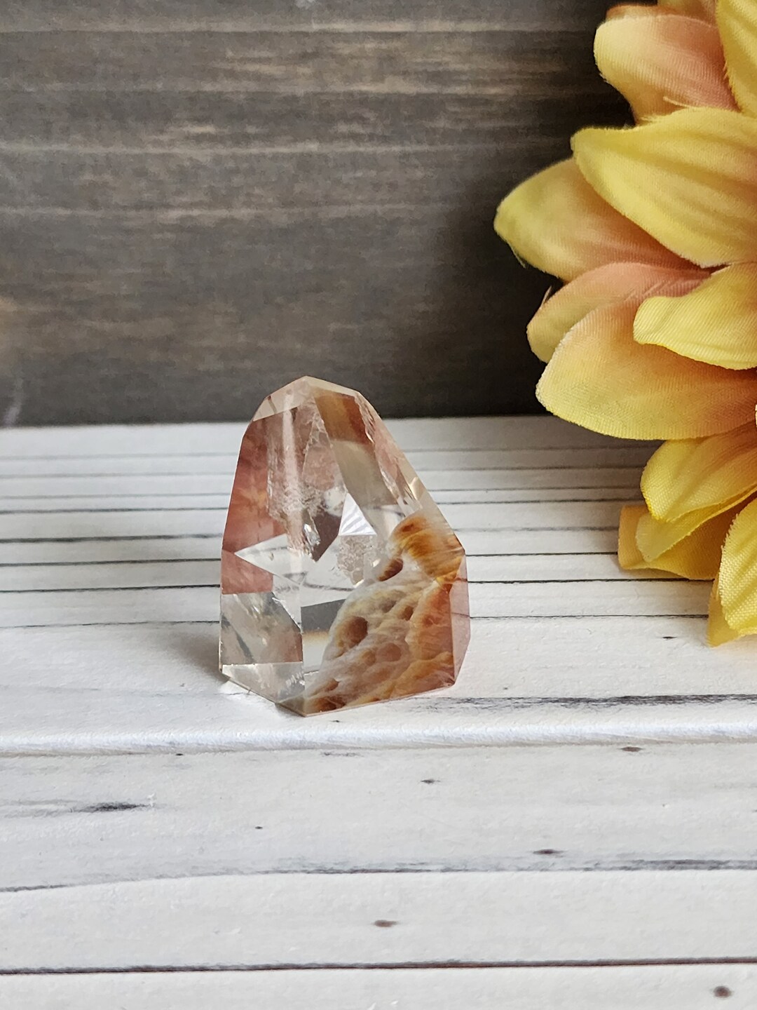 ANGEL PHANTOM QUARTZ, Amphibole Quartz 21.79g - Etsy