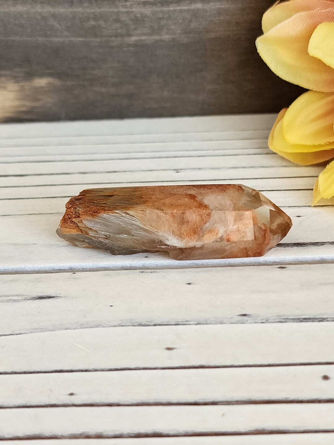 ANGEL PHANTOM QUARTZ, Amphibole Quartz 17.20g - Etsy