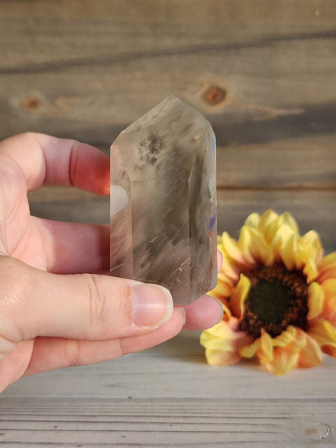ANGEL PHANTOM QUARTZ Amphibole Quartz 110g - Etsy