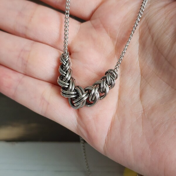 Chainmail Necklace - Etsy