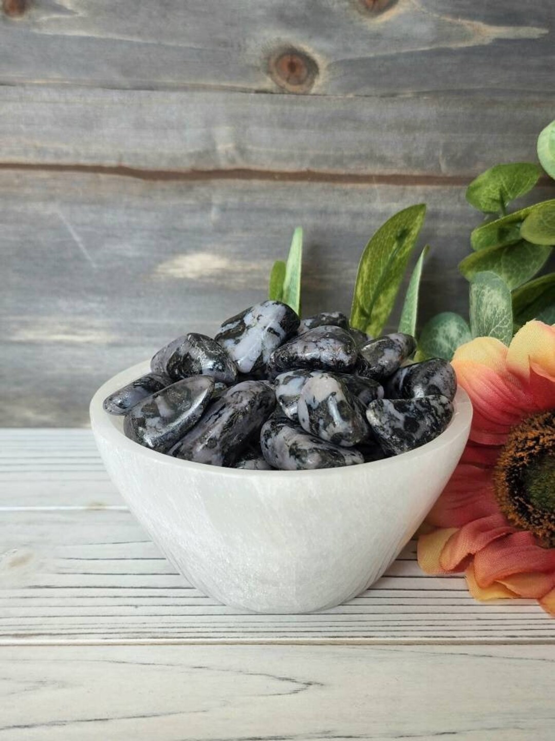 TUMBLED INDIGO GABBRO, Mystic Merlinite, 1 Piece - Etsy