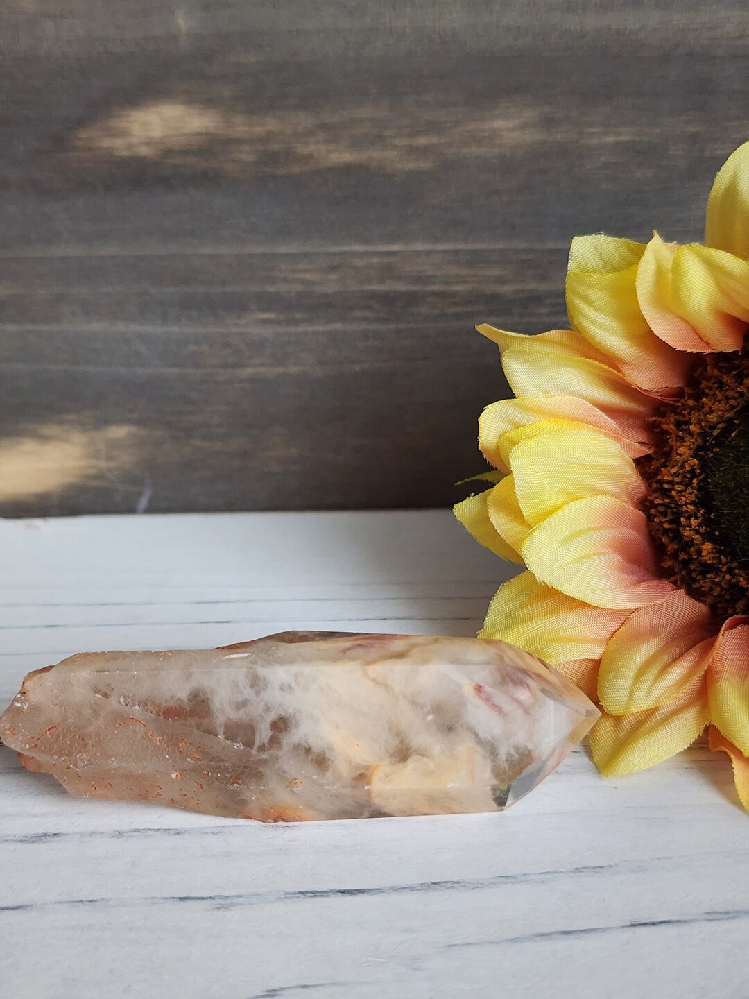ANGEL PHANTOM QUARTZ, Amphibole Quartz 52.00g - Etsy
